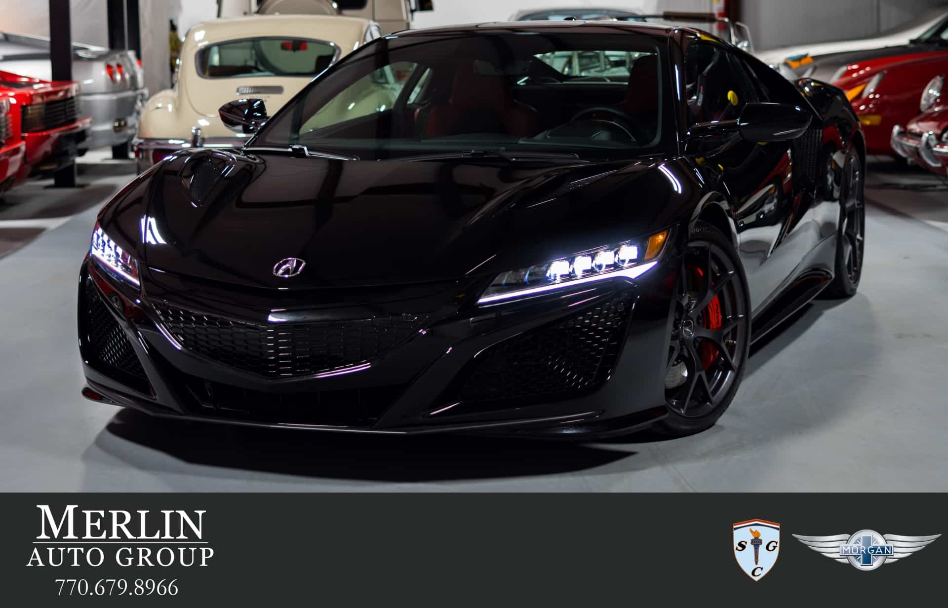 19UNC1B04KY000010 2019 Acura NSX SH-AWD Sport Hybrid - Merlin Auto Group