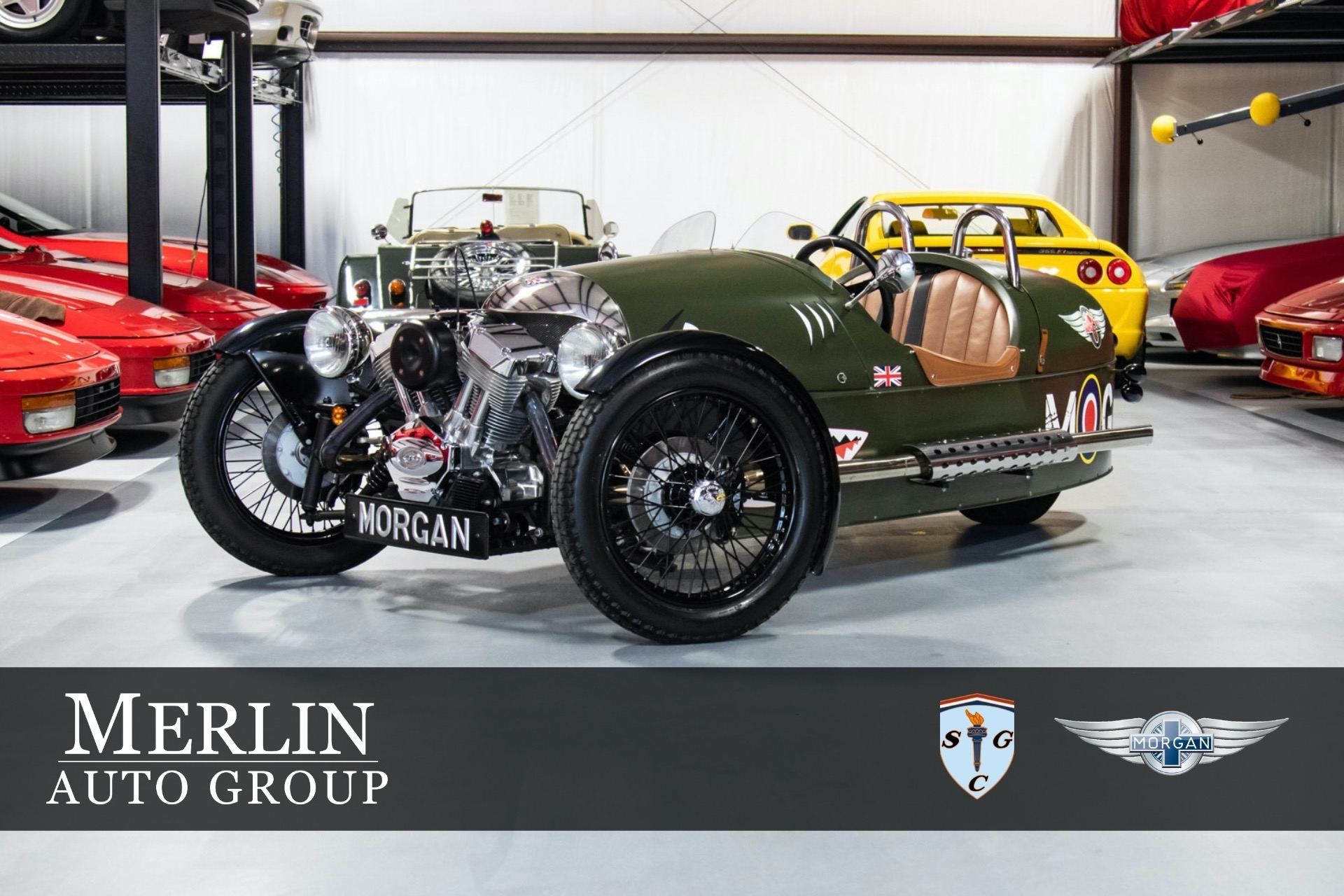 SA9M3285XCP202326 2012 Morgan 3 Wheeler M3W - Merlin Auto Group