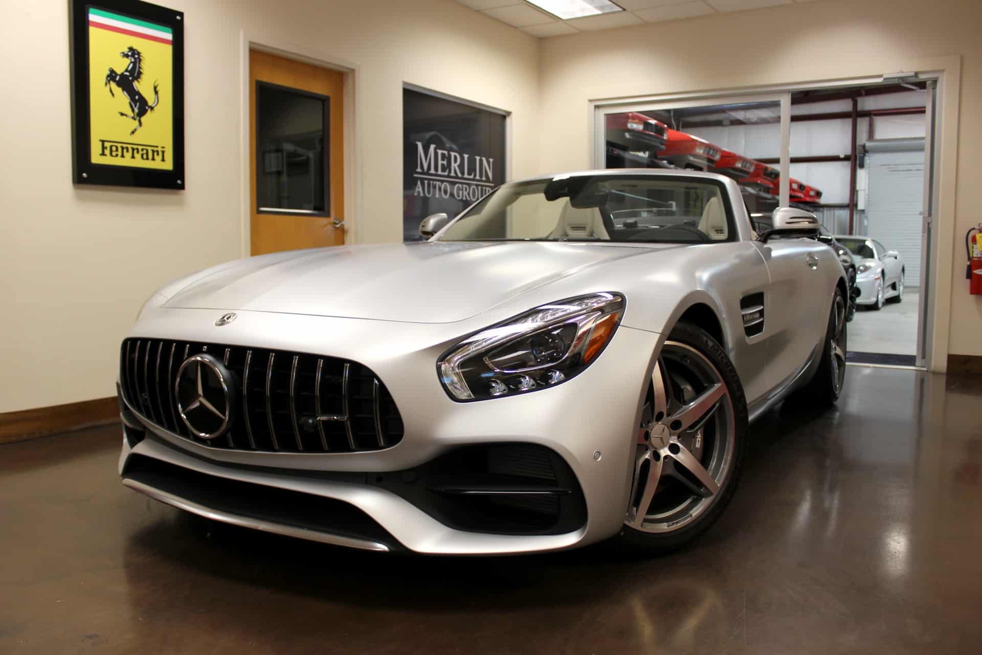 WDDYK7HA0JA019006 2018 Mercedes-Benz AMG GT Cabrio - Merlin Auto Group