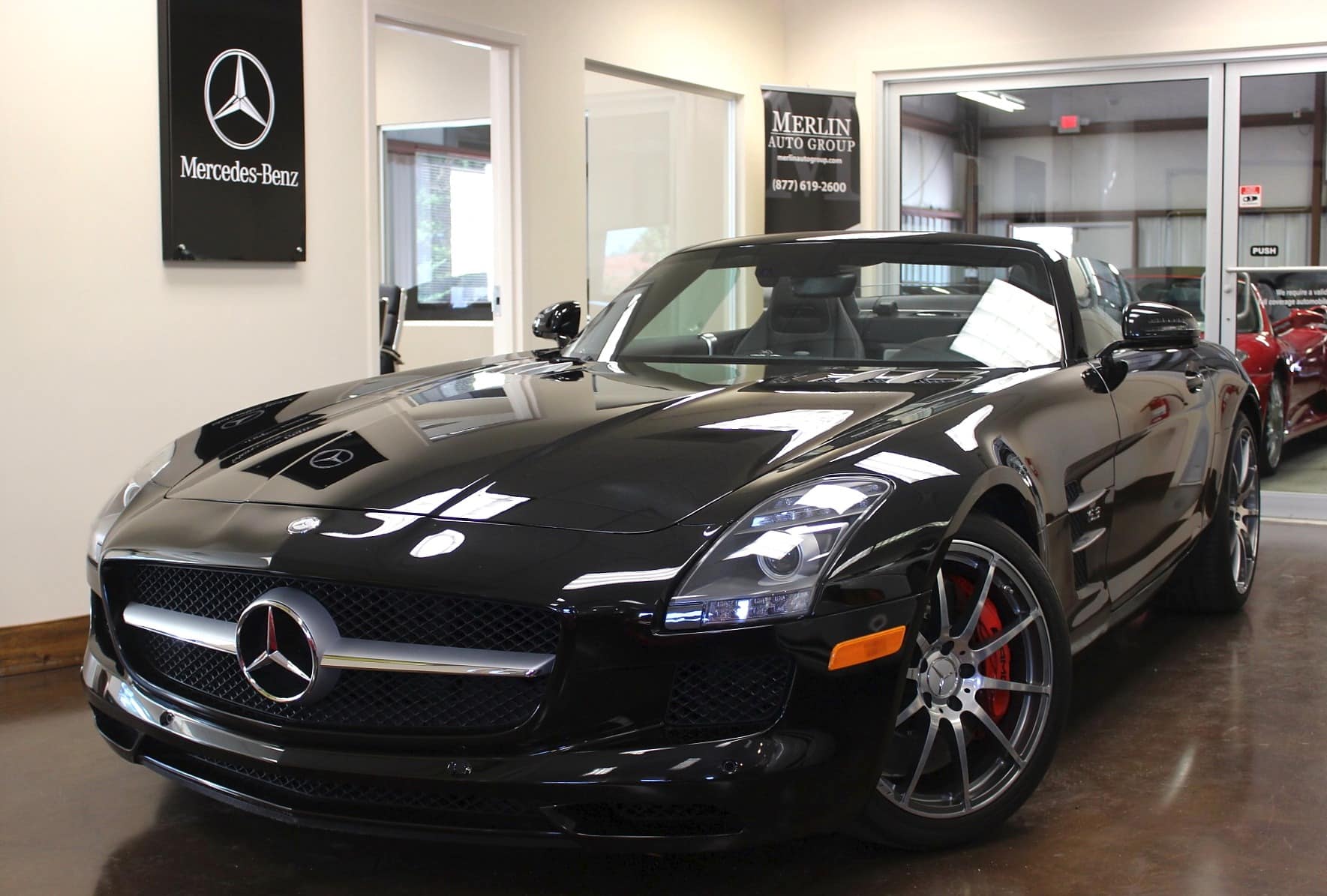 WDDRK7HA8CA007354 2012 Mercedes-Benz SLS AMG Roadster - Merlin Auto Group