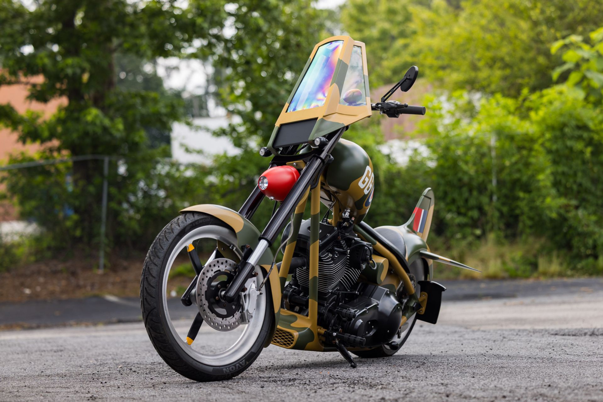 1M9HW28038F824002 2008 Metropolitan Chopper Royal Air Force Spitfire ...